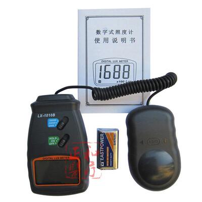 照度计光度计光照数度表测光仪LX1010数B6智慧型显度表字式分体式
