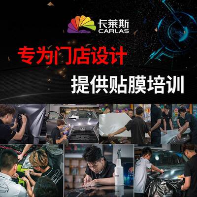 莱斯CARA875S汽车贴纸改色车贴TPUL钻石珠光锭蓝紫色潮贴车身卡