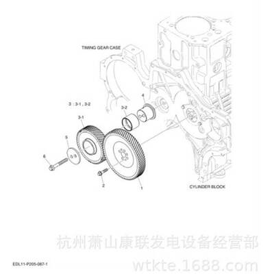 120106-01316六角法兰螺栓 PU126斗山