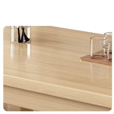 全实木办公室代双PDD10261层储物收纳茶台茶桌现简长方形茶几家约