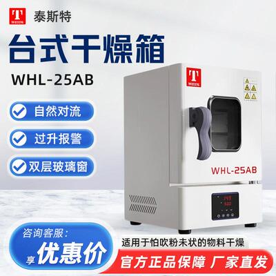 天津泰斯特 WHL-25AB 台式电热恒温干燥箱 实验室烘箱