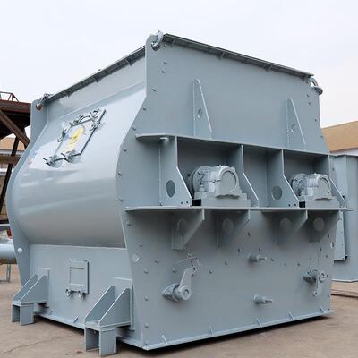 2立方轴无重力搅拌机水泥砂浆混设备腻子68891粉生合双线全自动机