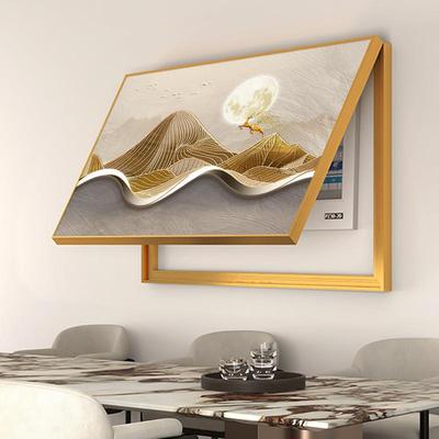 电表箱装饰画现代简BQCZ2392约电客配箱遮挡画高档免打孔源电厅总