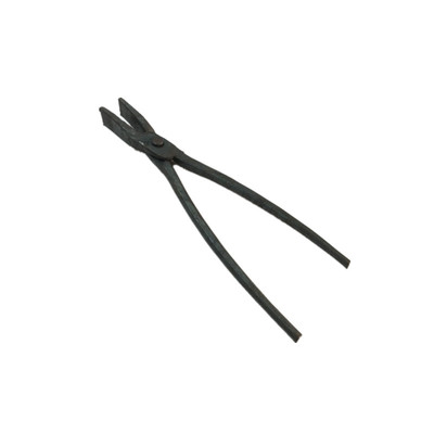 短型加粗加厚扁口钳扁嘴手工夹钳铝锭钳火钳 打铁钳 夹热铁钳