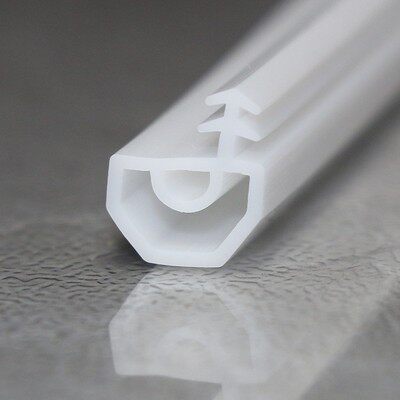 胜辉硅橡胶直销耐高温抗老化无味室内木门卡槽偏卡门缝密封加厚条