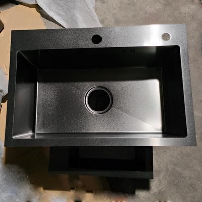 出手口工盆水槽南美搓3盆04不锈钢5545带搓衣板单槽阳衣台洗衣柜