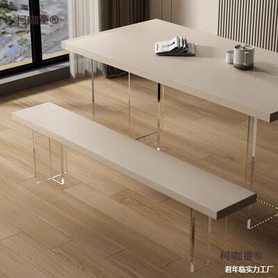 设计设计师家凳玄关卡餐座用关长板凳长170条克时尚长凳亚条凳麦