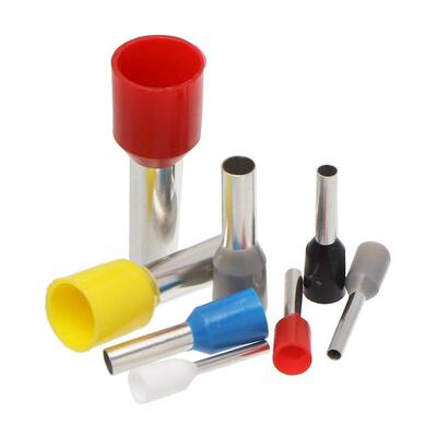 厂家热销800pcs子盒装管型冷压端组合搭配冷压钳黑GSQ色护橙套色