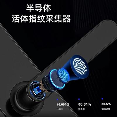 智能锁Z14指纹锁C级芯入户门防盗门锁门门锁卡密Z14码锁电子锁