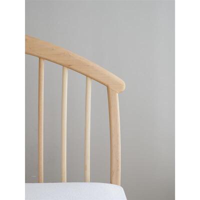 KMG月孩亮峡谷温莎床枫木全木实儿童床靠背单人床儿男孩女童房家