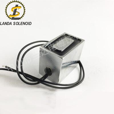 兰达H503040直流吸BKX盘式电磁铁形吸盘门电磁12V24V吸用电铁磁方