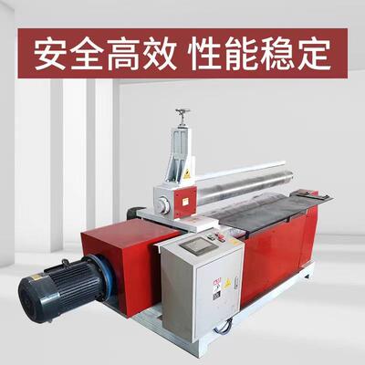 铁皮保温料机全自动铝皮不锈钢剪卷圆机一XTO体切机数控下机料厂