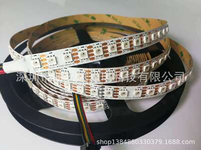 WS2815内置全彩灯条 100灯WS2815断点续传灯带 DC12V单点单控灯带