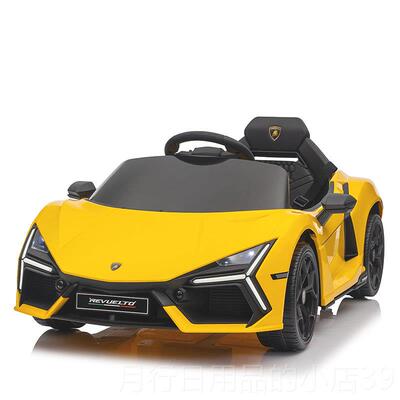 正品车兰博基尼Revuelto婴儿童电动四轮控汽遥车童可车宝宝玩具车