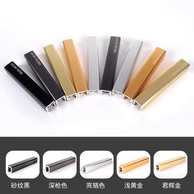 铝合金焊护栏楼梯手栏杆配件阳VMS台扶别墅免接无扶框加厚窄边卡