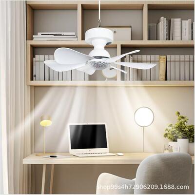 太阳能家风灯扇户外露营静用便携充电大风力音应急LKN遥控吊扇灯