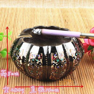 巴基斯坦手工精雕CMK菠型萝灰烟缸