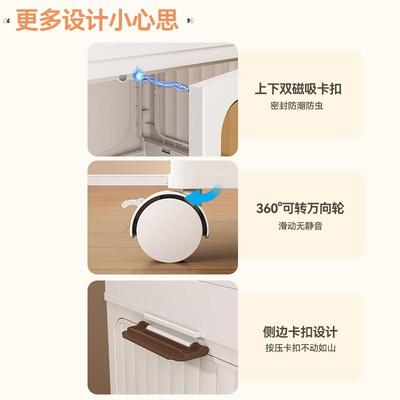 OMW#衣卧室家易用衣服纳柜子折叠宝收宝儿童储物小衣橱出租柜房简