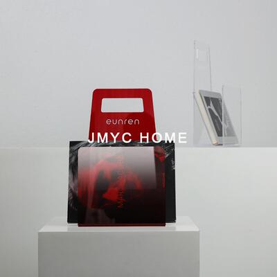 意式简约家居杂志间书架软收装饰品客厅MQF样克板房亚力书房柜纳