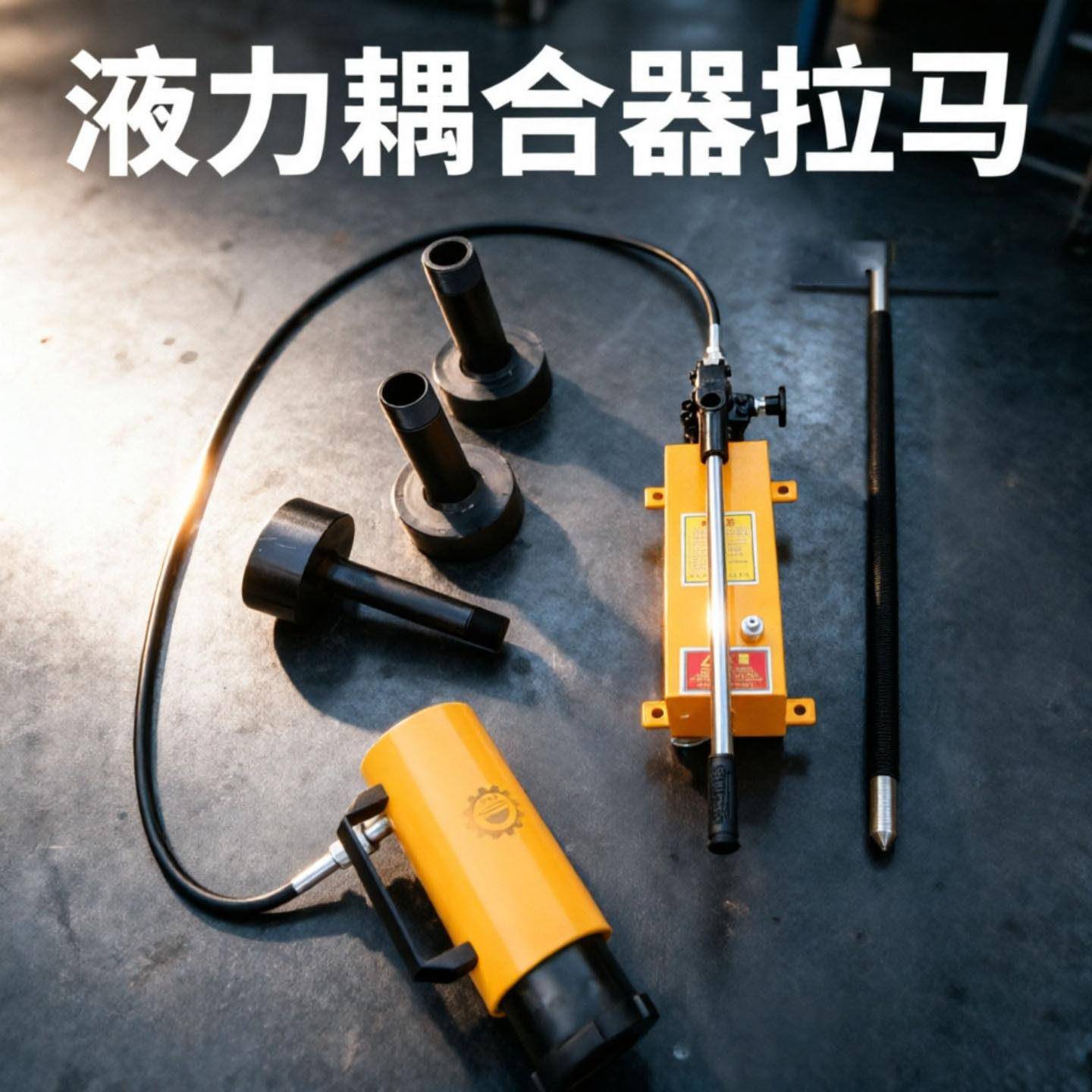 液压耦合器拉马液力偶合器拆卸工具 手动拉顶机 多功能拨轮器