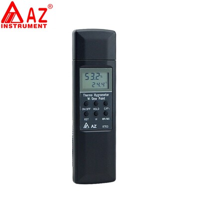 台湾衡欣AZ8701温湿度计 温度湿度测试仪AZ8703 AZ8705笔形温度表