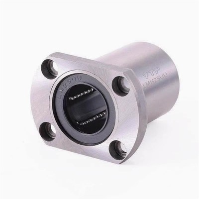 直线轴承圆法兰整体不锈钢SLHFRS/SLHFRWS8 10 12 16 20 25耐高温