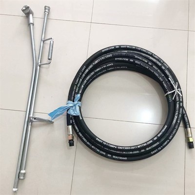 乳化沥青洒布车罐手拿洒杆配件喷头喷嘴10米外螺纹高温橡胶管山东