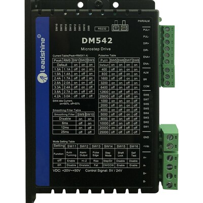 雷赛科技二相57步进电机驱动器DM542 J 雕刻机马达配件新款低噪音