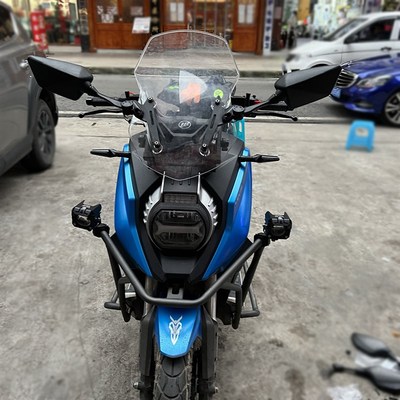 适用于力帆KPV150改装可折叠前移后视镜反光倒车镜支架前移支架