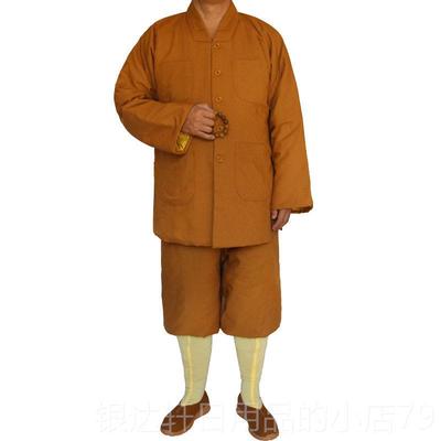 高档僧人服短套冬季加厚保暖棉衣棉袄男僧女僧侣僧和尚褂衣服衣短