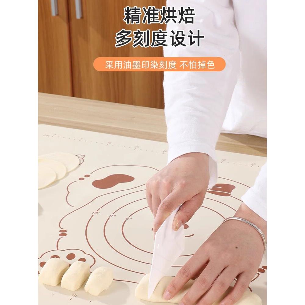 采购产品硅胶揉面垫,加厚和扩大家用面板,饺子面团垫,塑料滚动