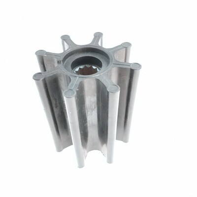 舷内机冷却水泵挠性柔性橡胶叶轮17018-0001/K1103/66*75.5*15.8