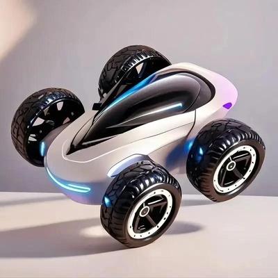 新品爆款翻滚特技车惯性耐摔趣味玩具车新款儿童礼物翻滚碰撞玩具