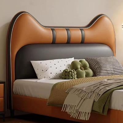 创可意猫耳朵床头男孩爱单VNF人学生青少年卧室床儿童储物功能