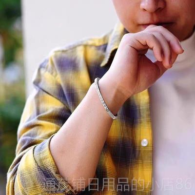 正品罗泰老纯银匠999银森系复古手镯物男士女款情侣民族风礼足银