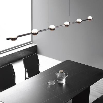 意式极轻奢餐简吊灯创意餐桌设计感简约现68515厅茶代室岛台吧台