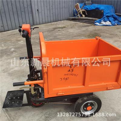 0v斗程电动灰车手推工三轮车拉砂浆拉砖搬运翻斗3426车