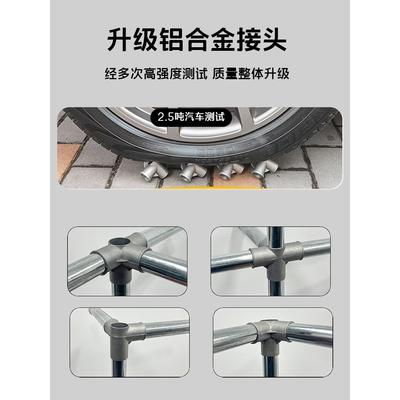 简衣柜家用卧室加布GSS衣柜钢管粗加固结实耐之用钢架出租房收纳