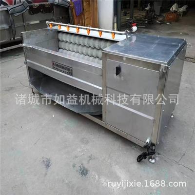 LOI洋葱毛刷清去皮机红薯清洗去皮机毛辊洗清洗机实价格惠