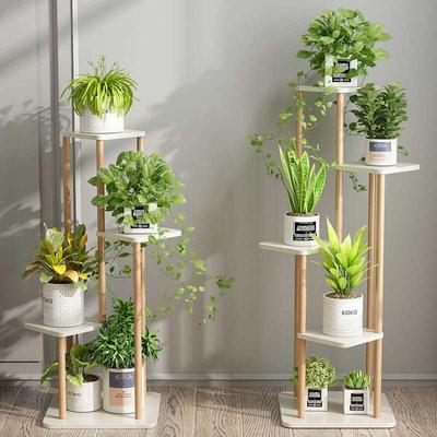 轻奢花架阳台置物架内饰客厅简约花ANI架子装落地盆式室多层绿萝