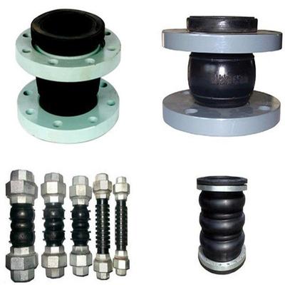 非三标法兰扣式橡胶软接头橡胶软连768接元乙膨胀节丙丝避震喉