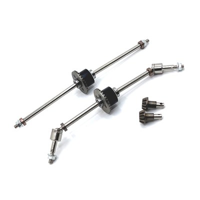莽牛 MN128 MN86 G500 遥控车零配件 金属升级 前后桥轴 差速器