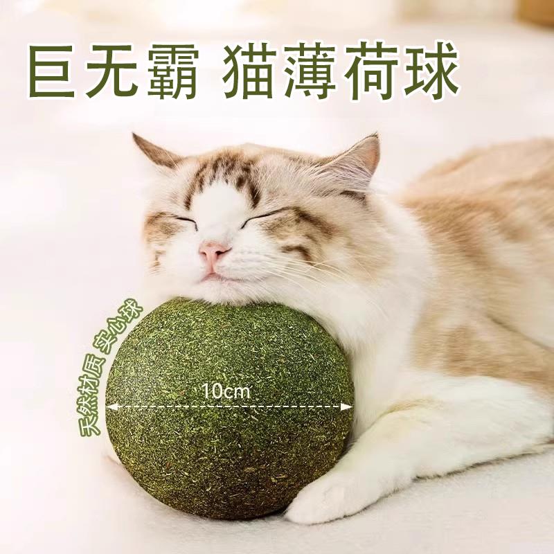 猫薄荷球超大猫玩具自嗨解闷磨牙猫草球逗猫棒猫咪用品木天蓼