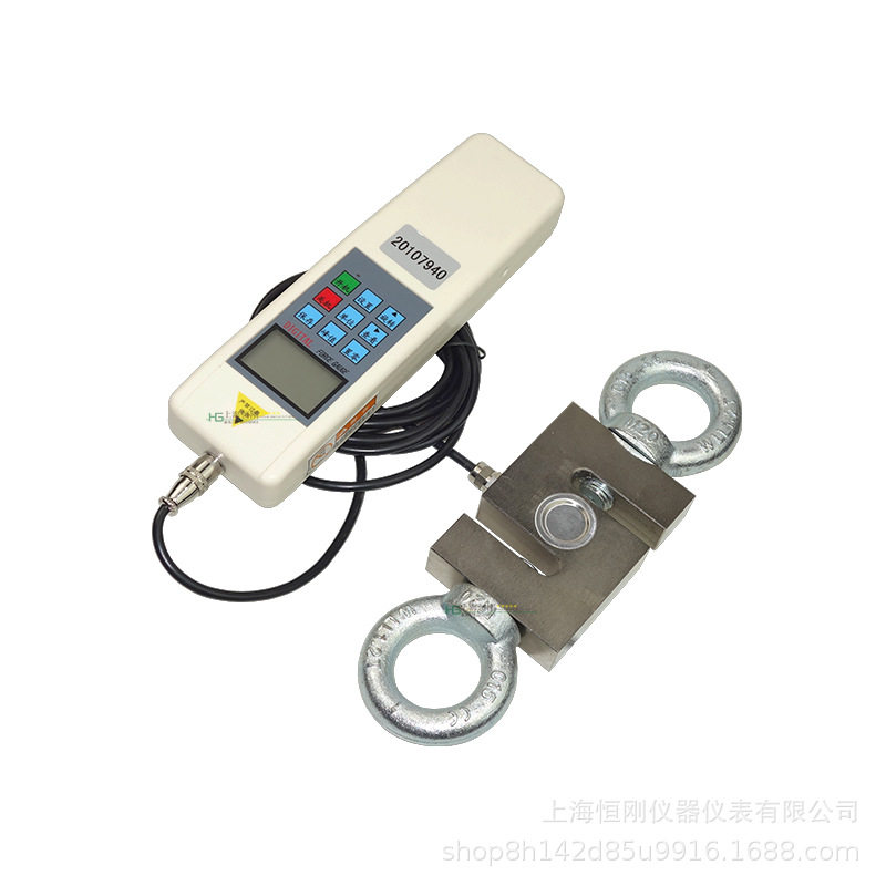 100KN拉压双向测力计 可连电脑数显标准测力计 数字式S型测力仪