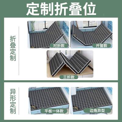 L6Y叠定榻榻米床垫MMA做折踏踏米垫子订塌塌尺米任意寸制炕垫椰棕
