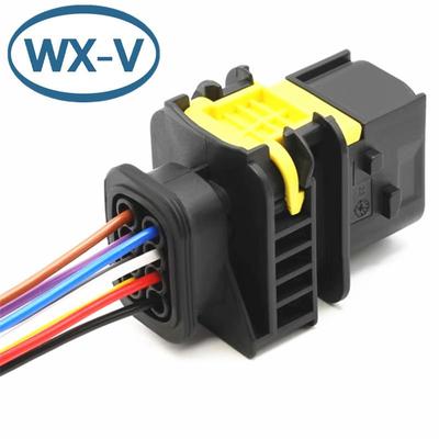 1-15452-1线束泰型科8孔新能源防水连6接器线束插头11-14TUE1847