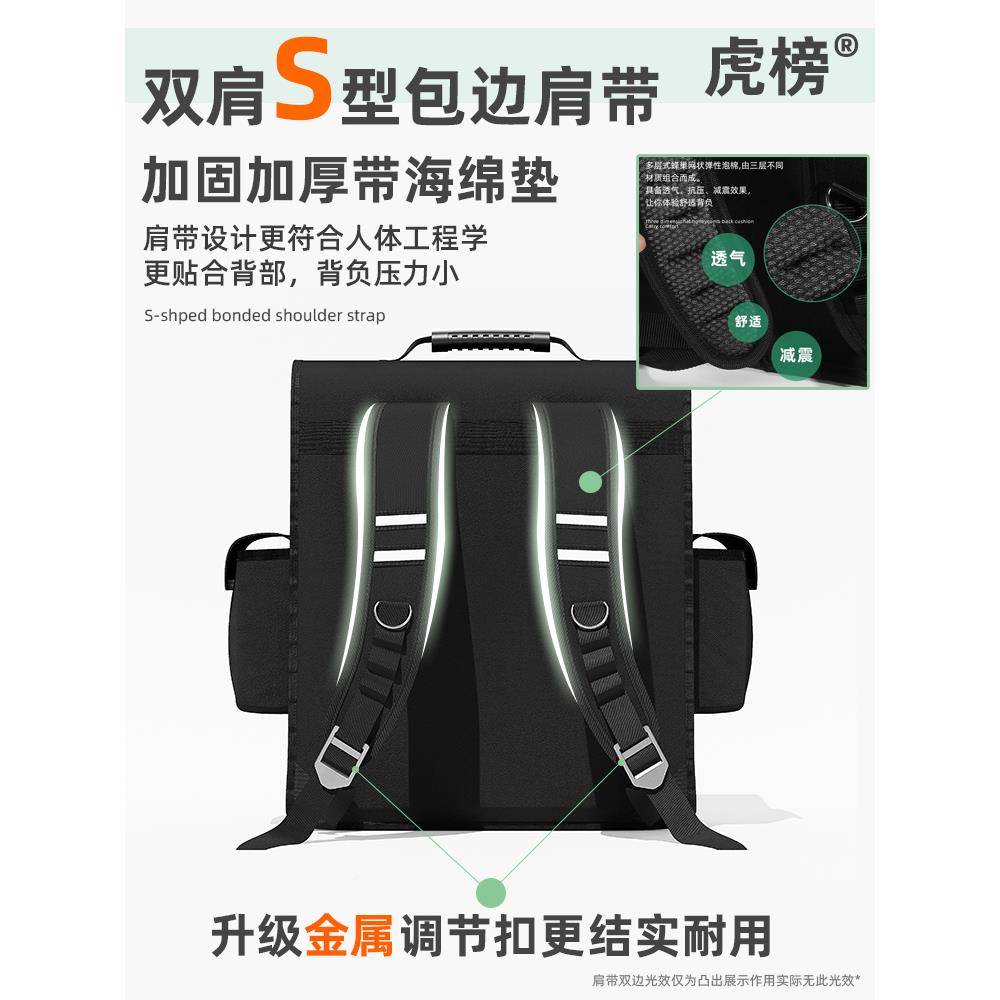 虎榜双工肩工具包帆布工加316厚木多功能手提大号安装维修保具洁