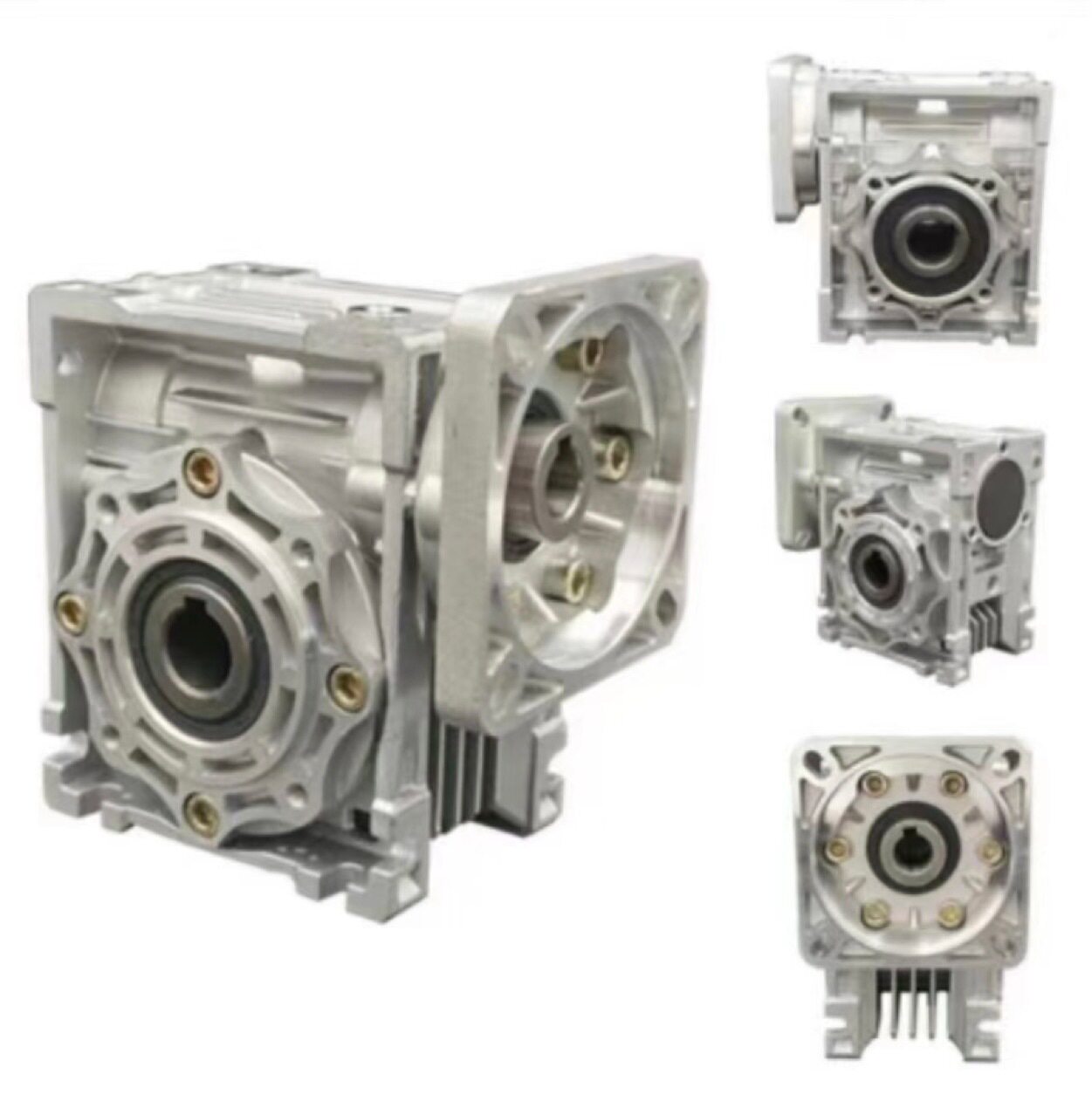 Rv40方法兰减速机铝制品减速器