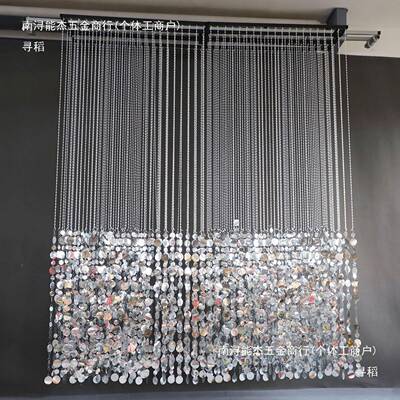 式悬婚礼亚力水GHT晶背景珠克帘挂背景装饰隔断帘门韩帘装饰