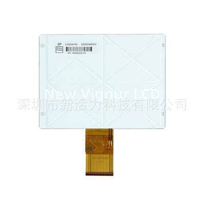 5寸RGB50Pin 4:3正屏ZJ050NA-08C显示屏640*480 159PPI工控液晶屏